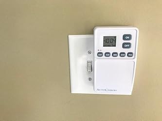 Amazon.com: SWE Inc 82000 AutoChron Wall Switch Timer, 6" x 3" x 2 ...