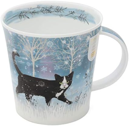 Dunoon Fine Bone China Mug Moonbeam Winter Wildlife Collection - Made ...
