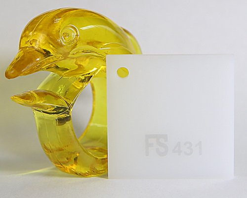 Cast FS Plexi White 60% Translucent 1/8" Size:48"x96": Amazon.com ...