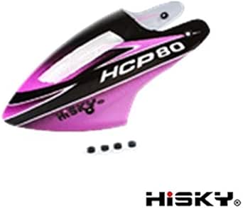 Amazon | ORI RC HiSKY HCP80 v2 用 キャノピー パープル 800377 ｜ラジコンヘリ関連商品 HiSKY ...