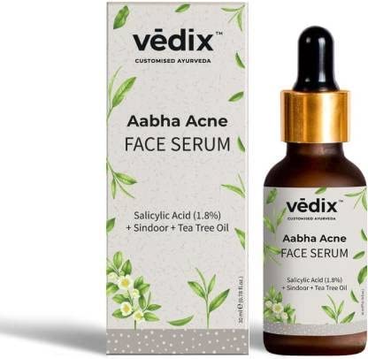 Vedix Face Serum, Customised Ayurvedic Aabha Acne Face Serum for Women ...