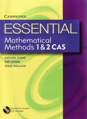 Essential Mathematical Methods CAS 1 and 2 with Student CD-ROM ...