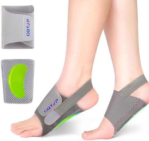 Amazon.com: GQTJP Arch Support Inserts Braces for Plantar Fasciitis ...
