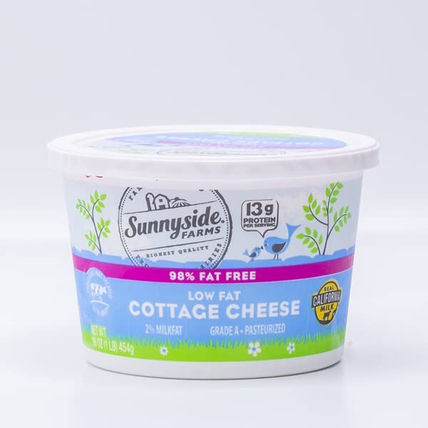 Amazon.com: Sunnyside Farms, Cottage Cheese, 16 Ounce : Grocery ...