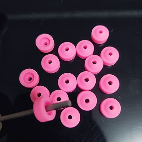 Amazon.com: 20pcs Plastic Pink Drill Nail Dust Collector - Electric ...