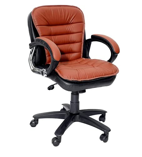 oakcraft Reclining Leather Office Chair, High Back Executive Chair ...