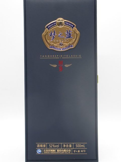 Amazon.co.jp: 洋河大曲 夢之藍 M9 52度 500ml [並行輸入品] : 食品・飲料・お酒