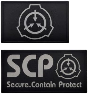 Amazon.com: Tactical Emblem Applique 2pcs SCP Foundation Special ...