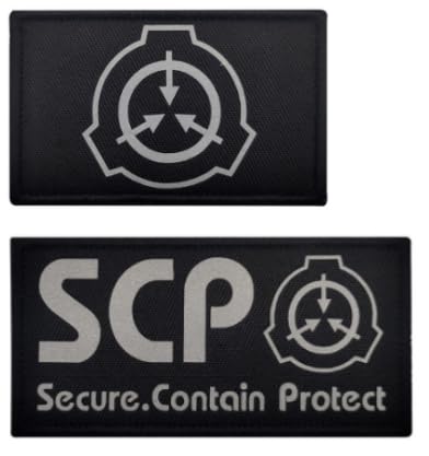 Amazon.com: 2pcs SCP Foundation Special Containment Procedures IR Patch ...