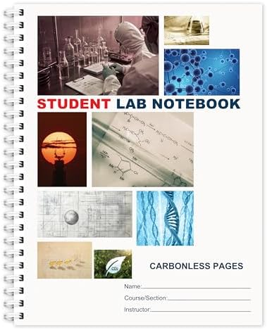 Amazon.com : Yeplan Carbonless Lab Notebook - 8.5" x 11" Chemistry ...