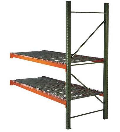 Pallet Rack Add-On Unit, k, 96" W, 48" D.: Amazon.com: Industrial ...