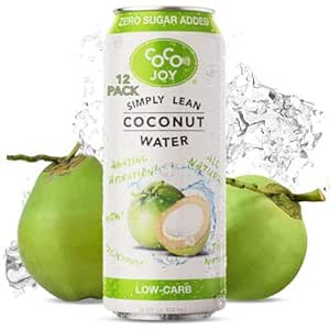 Amazon.com : CoCo Joy Lean Coconut Water, 100% Coconut Water, Zero ...