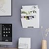 Amazon.com : Wallniture Lisbon Wall File Holder Organizer for Office ...