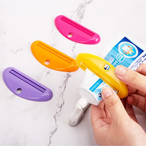 Snapklik.com : Toothpaste Squeezers Bulk, 12PCS Multicolor Toothpaste ...