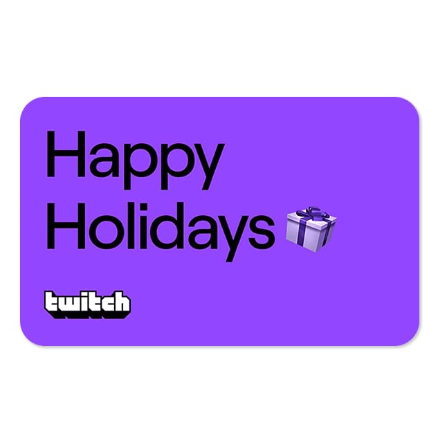 Amazon.com: Twitch Happy Holidays Gift Card- E-mail Delivery (US Only ...
