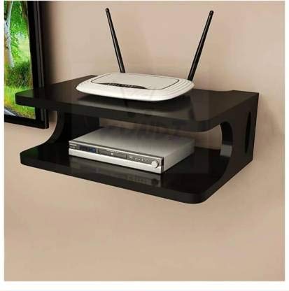 Woodex Wooden Set up Box Stand Wooden Wall Shelf : Amazon.in: Home ...