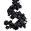 Amazon.com: Artificial Black Garland Hanging Vine Artificial Floral ...