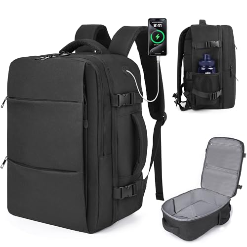 HILOMON Travel Backpack Carry-on Flight Approved, TSA Approved Personal ...