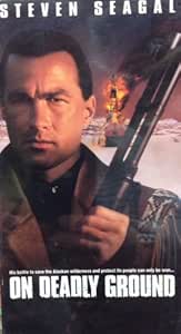 On Deadly Ground [VHS] : Steven Seagal, Michael Caine, Joan Chen, John C. McGinley, R. Lee Ermey ...