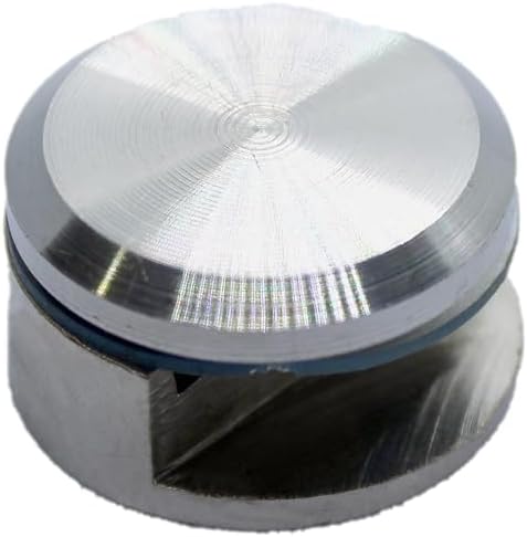 Round Glass Wall Mounting Bracket Mirror Holder Clips - 8 Pcs Fix Kit ...