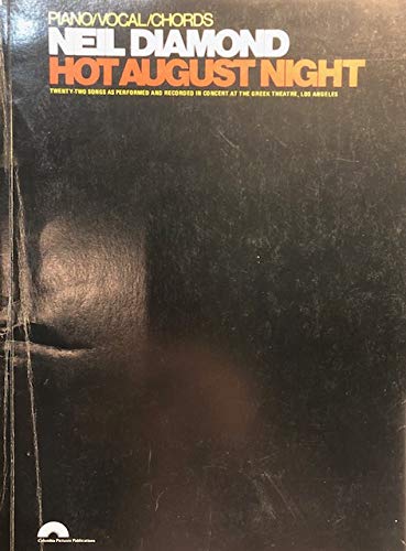 Neil Diamond Hot August Night: Alan Lindgren: 9780898980899: Amazon.com ...