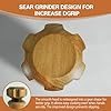 Amazon.com: Wooden Pepper Grinder – 【Gear-Shape Knob & Effortless ...