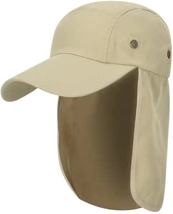 Sun Protection Hat Neck Cover Hiking Cap Fishing Cap Jogging Cap ...