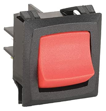 Lighted Rocker Switch, Dpst, 4 Connections : Amazon.in: Industrial ...