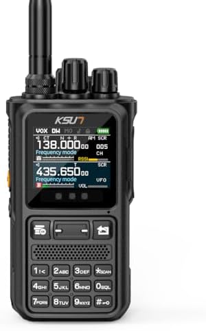 Amazon.com: KSUN GMRS Handheld Radio Multi-Band Receiving Ham Radio ...