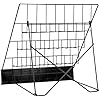 Amazon.com: QWORK 4-Tiered Metal Book Display Stand,18.4 x 16.6 x 14.5 ...