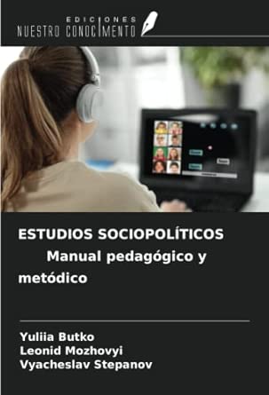 ESTUDIOS SOCIOPOLÍTICOS Manual pedagógico y metódico (Spanish Edition ...