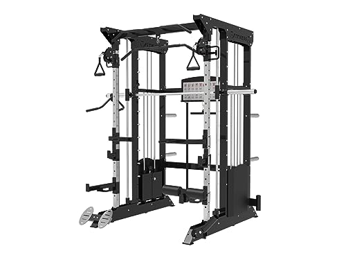 SFE Multi Functional Trainer / Smith Machine Home Gym w/ (2) 200lb ...