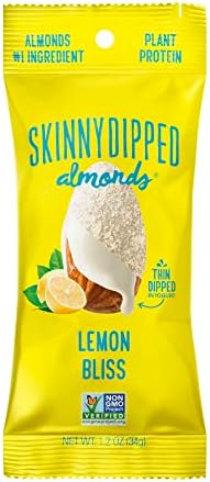 Amazon.com : SkinnyDipped Lemon Bliss Yogurt Covered Almonds, Healthy ...