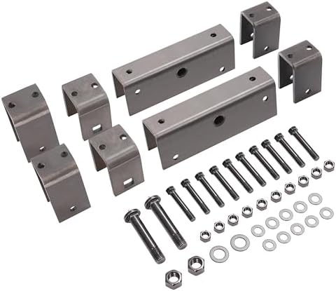 Amazon.com: HECASA Trailer Axle Hanger Kit Compatible with Complete 2 ...