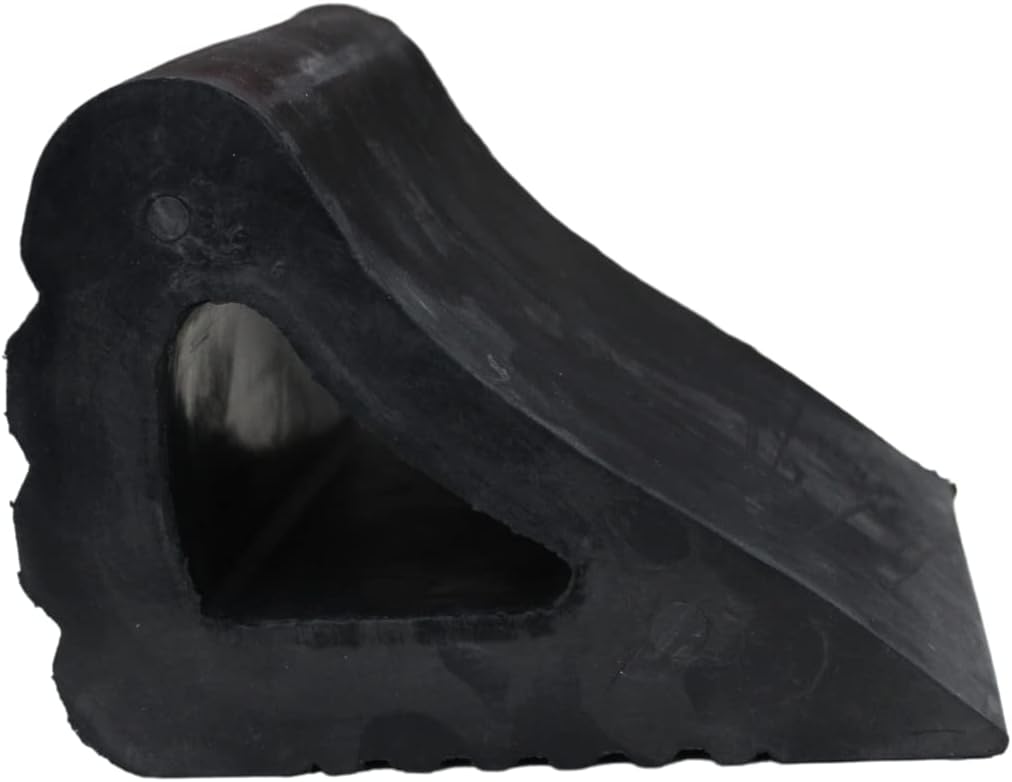 ALP Heavy Duty Wheel Chock Wheel Stopper Movable Solid EPDM Rubber for ...