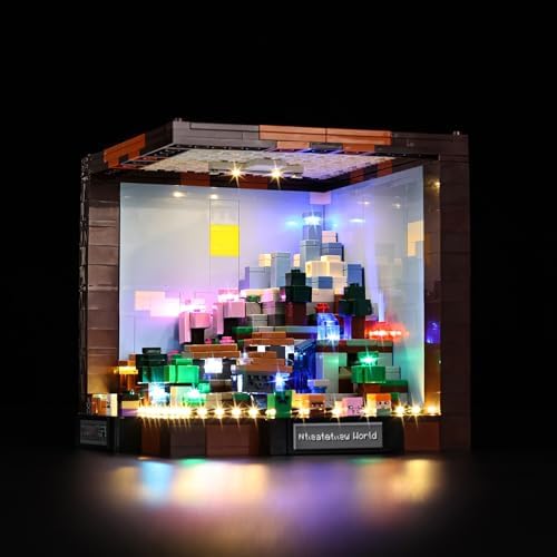 Amazon.com: BrickSoul Minecraft Crafting Table Lego Light Kit, Led ...