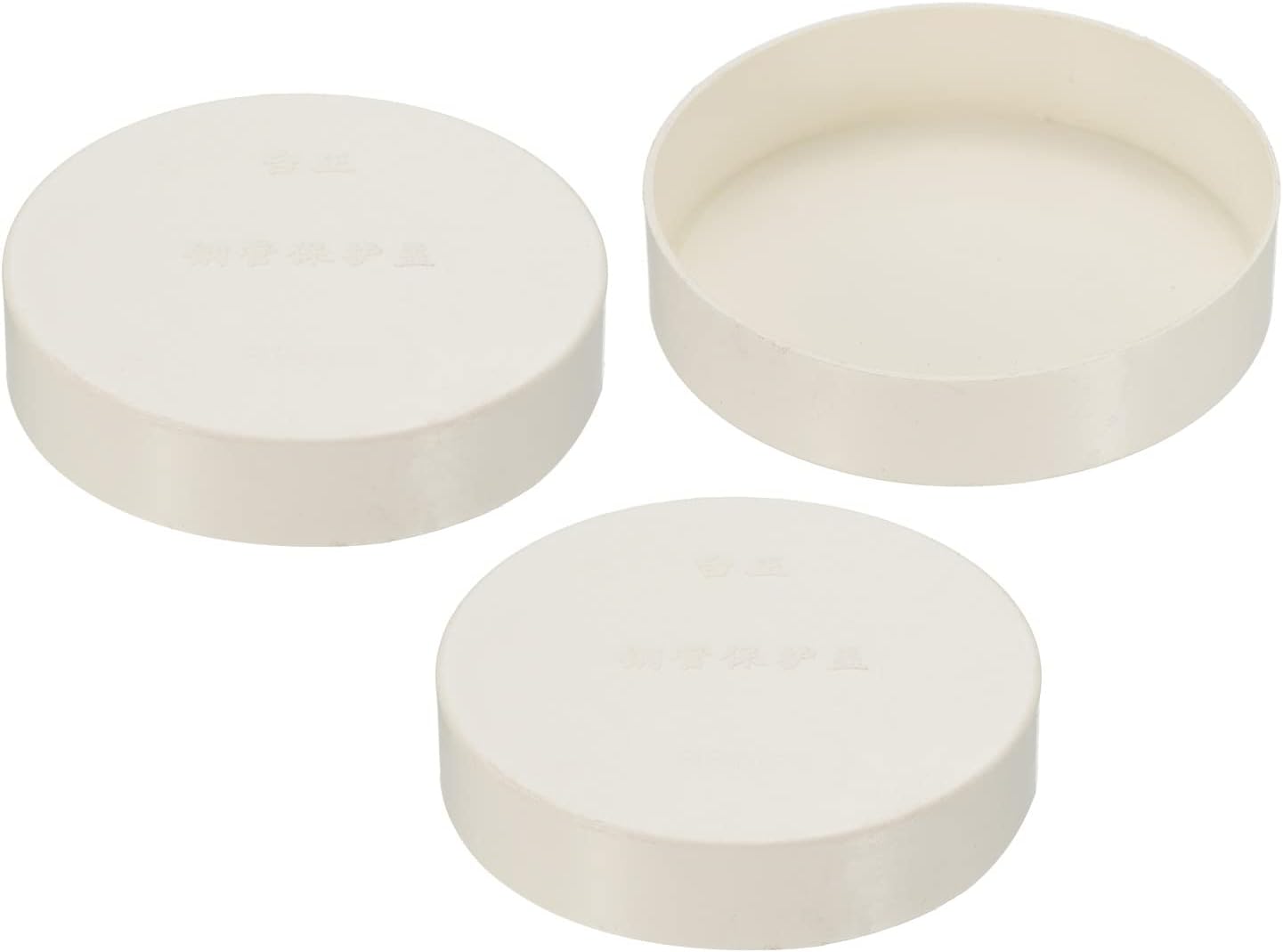 Amazon.com: PATIKIL 3.5" PVC Pipe End Cap Fitting, 3 Pack Furniture ...