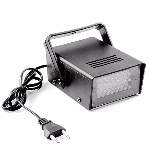 Generic Red : 3W 24 LED Stage Lights Operated DJ Strobe Lights Disco ...