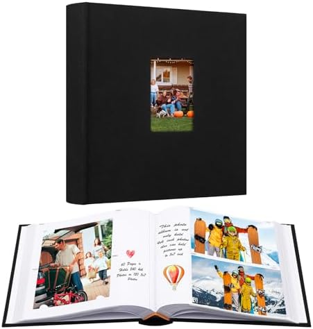 Amazon.com: Photo Album 4x6 450 Photos with Writing Space, 4x6 Photo ...