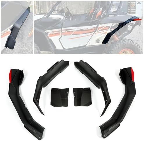 SAUTVS Extended Fender Flares Mud Flaps Wider XXL Mud Guards Extension ...