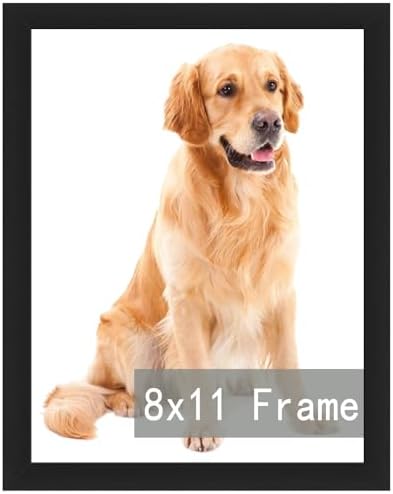 Amazon.com - keibiubu Black Picture Frame, 8x11 Picture Frame for Photo ...