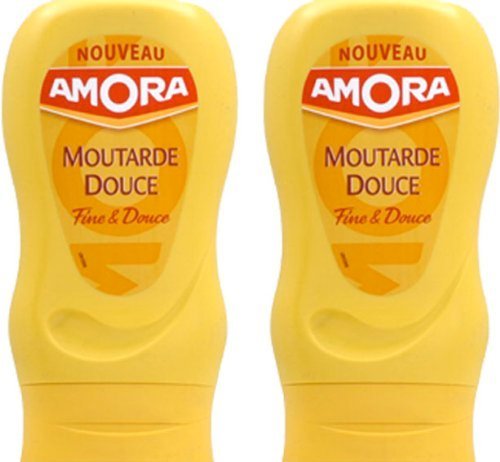 Amazon.com : Amora Mild Dijon Mustard from France - 265 grams - 2 bottles : Grocery & Gourmet Food