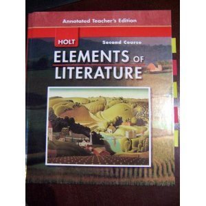 Amazon.com: Holt Elements of Literature, Second Course (Annotated ...