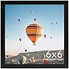 Amazon.com - JCJMY 6x6 Picture Frame Black for Wall Hanging or Tabletop ...