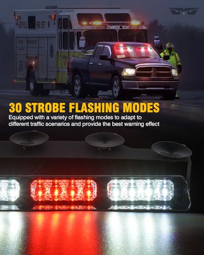 Snapklik.com : Emergency Dash Strobe Lights Safety Flashing Warning ...