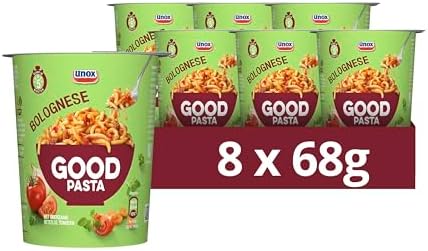 Unox Carbonara Good Pasta, a delicious snack - 8 x 71 g - Value pack ...