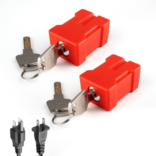 Amazon.com: Master Lock S2005 Lockout Tagout Electrical Prong Plug ...