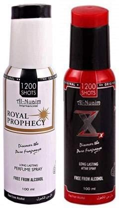 Buy Al Nuaim Royal Prophecy & Original Xx Perfume Spray 1200 Shots ...