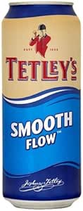Tetley's Smooth Flow Draught Bitter (24 x 440ml Cans) : Amazon.co.uk ...