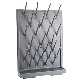 faruijie Lab Drying Racks - 27 Pegs Lab Supply Pegboard Bench, Wall ...